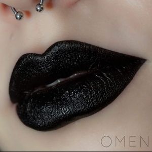 Dolls Kill | Makeup | Omen Black Moon Sinister Satin Lipstick Nwt ...